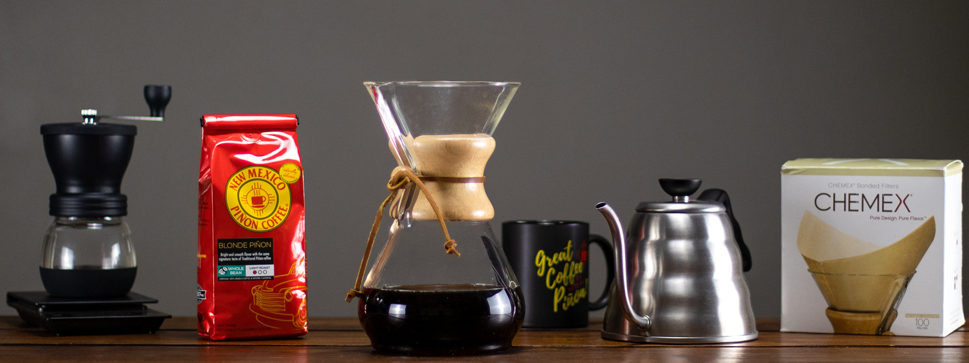 Chemex – New Mexico Piñon Coffee