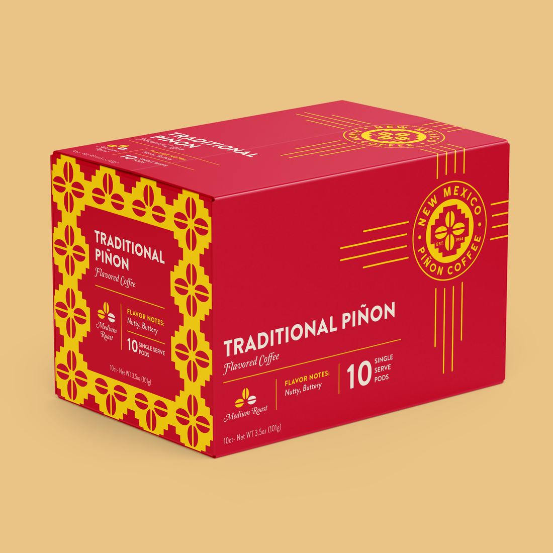 Traditional Piñon Single Serve Pods – New Mexico Piñon Coffee