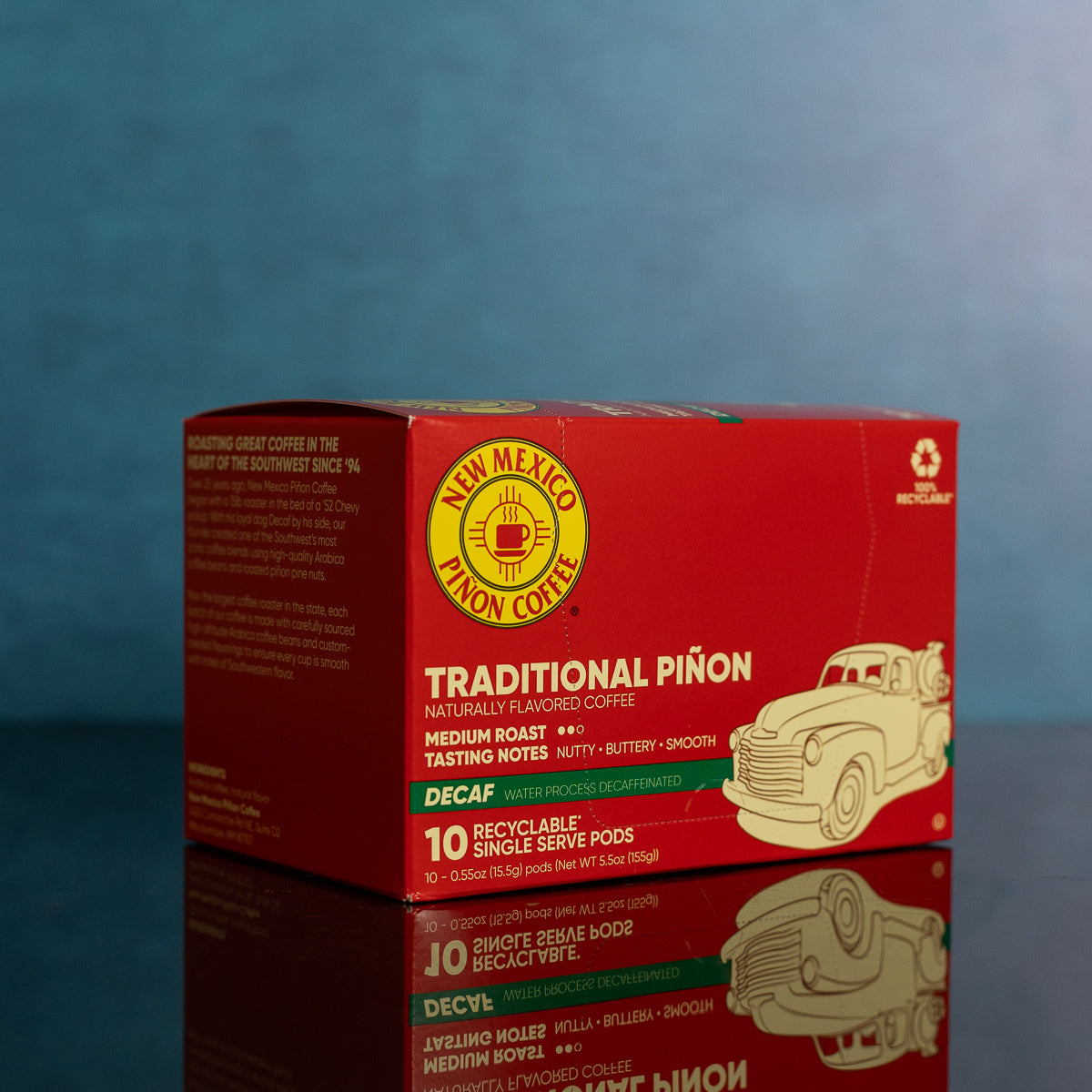 Traditional Piñon Single Serve Pods – New Mexico Piñon Coffee